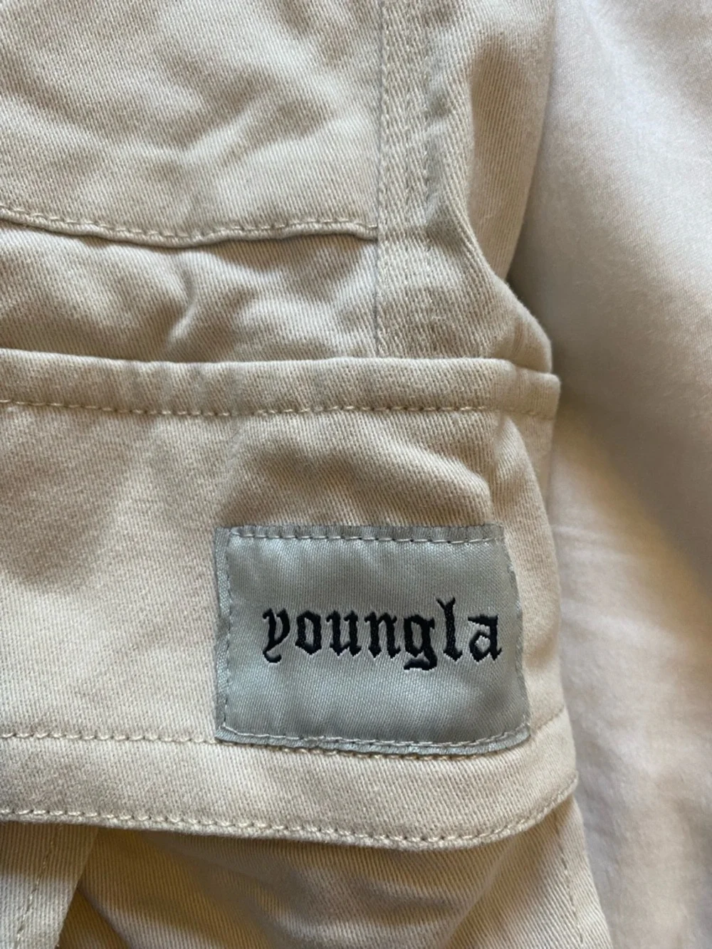 YoungLA | Pants | Youngla Mens Cargo Pants In Light Tan | Poshmark